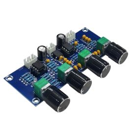 Pre Amplificador 3 bandas Entrada y Salida Estereo 12-24vcd Pot-Vol ...