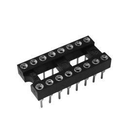 Base Circuito Integrado 16 Pins Maquinados 2.54mm