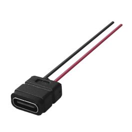 Conector Hembra Tipo-C / C, 2 Pines con Base para Montar, para Carga ...