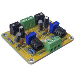 Preamplificador de Audio 2ch. NE5534 Offset Ajustable por canal +/-18V ...